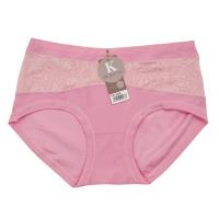 China High Quality Women's Panties Breathable Cotton Underwear Sexy Adults Plus Size Knitted Jacquard Panty for sale