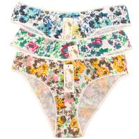 China Printing New Design Plus Size Underwear Women Wholesale Low MOQ Printing Briefs Women for sale