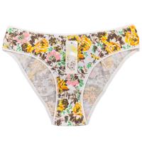 China Printing New Design Plus Size Underwear Women Wholesale Low MOQ Printing Briefs Women for sale