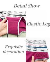 China Sporty Culottes En Coton Wholesale Slips Womens Panty 100 Cotton High Quality Sporty Style New Panties Women Sporty Underwear for sale