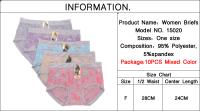 China Women Brief Panties Wholesale Women Panties Multi-Colors Factory Direct Selling Briefs for Women for sale