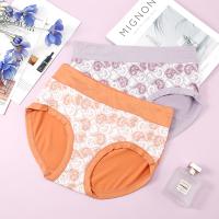 China Wholesale High Quality Soft Comfy Women Brief Boxers Fashionable Jacquard Panties 2024 New Design Underpants for Lady for sale