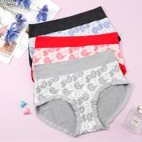 China Wholesale High Quality Soft Comfy Women Brief Boxers Fashionable Jacquard Panties 2024 New Design Underpants for Lady for sale