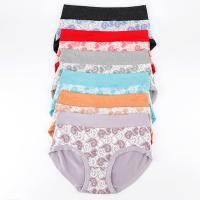 China Wholesale High Quality Soft Comfy Women Brief Boxers Fashionable Jacquard Panties 2024 New Design Underpants for Lady for sale