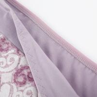 China Wholesale High Quality Soft Comfy Women Brief Boxers Fashionable Jacquard Panties 2024 New Design Underpants for Lady for sale
