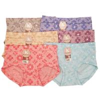 China Wholesale Ladies Soft Comfy Low Rise Underwears Jacquard Design Women Panties Lingeries for sale