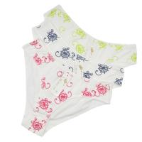 China Women's Printed Flowers Cotton Underwear High Quality Spandex Lingerie Hipster Briefs  Low-Rise Women Panties Underwear for sale