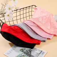 China Direct Sale Soft Breathable Panties Everyday Wear Stretchy Elastic Underwear Jacquard Design Women Girls Comfortable for sale