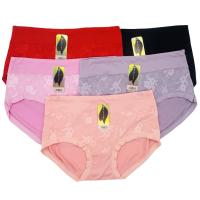 China Lingerie Women Sexy Cotton Underwears Custom Logo Ladies Lingerie Panties  Flowered Lingerie Underwear Women Set for sale