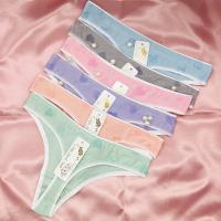 China Fitness Thongs Women T-back Underwear Panties Thong Ready to Ship Thongs Panties for Women for sale