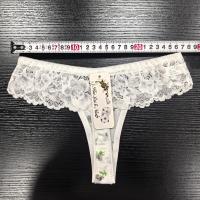 China New Arrival Women Thongs G-String Printing Flowers Thong Panties Women Wholesale Underwear Ladies for sale