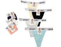 China Ladies G-string Thongs Women High Quality Cotton Thongs T-Back Underwear Women for sale