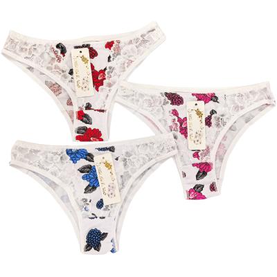 China Women Panties Lace Underwear 35% Cotton Women Wholesale Kai Lai Si Niao Ladies Underwear for sale