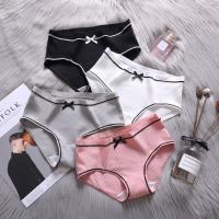 China Custom Logo E-Commerce Hot Selling Panties Girls or Ladies Size Fabrics Logo Package Customizable for sale