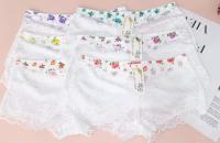 China Women Boxer Briefs Lace Design 2025 High Quality Kai Lai Si Niao Women Full-Lace Panties for sale