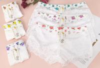 China Women Boxer Briefs Lace Design 2025 High Quality Kai Lai Si Niao Women Full-Lace Panties for sale