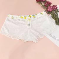 China Women Boxer Briefs Lace Design 2025 High Quality Kai Lai Si Niao Women Full-Lace Panties for sale