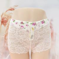 China Women Boxer Briefs Lace Design 2025 High Quality Kai Lai Si Niao Women Full-Lace Panties for sale