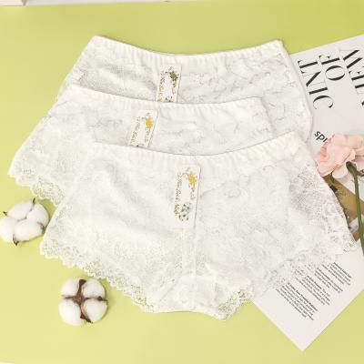 China Lace Panties Wholesale 12PCS/PACK White Color Underpants for Women Fashionable Hipster Design Kailaisiniao Briefs for Women for sale