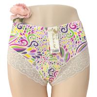 China Women New Arrival Printing Flowers Lace Lingerie Underpants Briefs Good Material 12PCS/Pack Contact Us to Custom Your Brand for sale