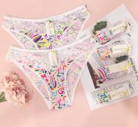 China Women Printing Briefs New Arrival Wholesale 12PCS/PACK  Best Selling Briefs Contact Us to Change the Package Way for sale