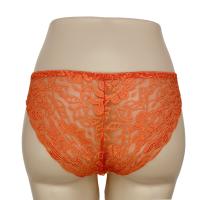 China Women Girls Low-Rise Lace Panties Flamingo Feather Print Adult Wholesale Sexy Lingerie Multi-Color Popular Low-Priced Plain Dyed for sale