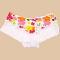 China 2025 Women Fashion Hipster Ready to Ship Item Wholesale Women Panty Knickers New Arrival Women Printing Flowers Panty for sale