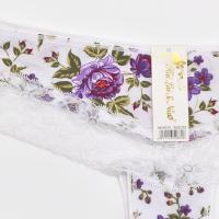 China Wholesale T-Shape Underwear for Ladies Printing Lingerie Women New Underpants Nickers for Women for sale