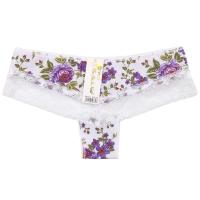 China Wholesale T-Shape Underwear for Ladies Printing Lingerie Women New Underpants Nickers for Women for sale