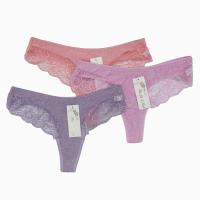 China Ladies Underwear Lace Women Girls Thong Africans Panties Transparent Low Waist Sexy for Africans for sale