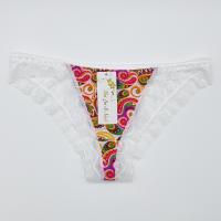 China Lingerie Women Panties Printing Breathable Lace Panties  Everyday Multi-color for Women for sale