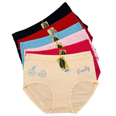 China Wholesale of 6 Colors Woman Panties Printed Women's Underwear Comfortable Underwear Low MOQ for sale