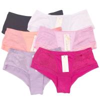 China Ladies Solid Colors Cotton Panties Women Lingerie Underwear Women Nickers Wholesale Women Underpants for sale