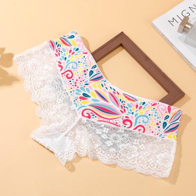 China Sexy Women Lace Panties Transparent Underwear Lace Womens Panty Bikini Seduction Ladies Briefs for sale