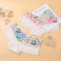 China Sexy Women Lace Panties Transparent Underwear Lace Womens Panty Bikini Seduction Ladies Briefs for sale