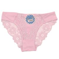 China New Arrival Lace Panties Women 35% Cotton Briefs Underwear Women Multi-Colors High Quality Wholesale Lingerie for Women for sale