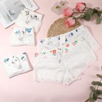 China 2025 Lace Women Boxer Briefs Fashion Design High Quality Kai Lai Si Niao Women Lace Panties for sale