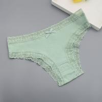 China Women Panties Bikini Briefs High Quality Cotton Wholesale 12PCS/Pack Mix All Colors Evenly Cotton Women Briefs for sale