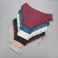 China Ladies Briefs Underwear Wholesale High Quality Six Colors Briefs Mixed for Women 