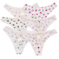 China Wholesale Cotton Thong Panties Women OEM ODM High Quality Thongs for Ladies and Girls for sale
