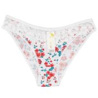China Popular Design Women's Underwear Lace Briefs Flower Printing Wholesale Panty New Pant for Woman for sale
