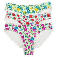 China Lace Flower Panties Low-rise Hipster Underwear 2024 Women High Quality Sexy for Women Adults Underwear Lace Panties for sale