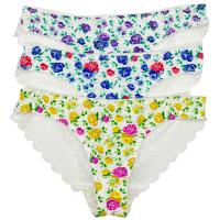 China Lace Flower Panties Low-rise Hipster Underwear 2024 Women High Quality Sexy for Women Adults Underwear Lace Panties for sale