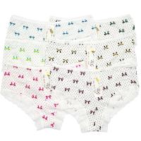 China Wholesale Lace Women Panty 35% Cotton Printing Bows Underwear Women for sale