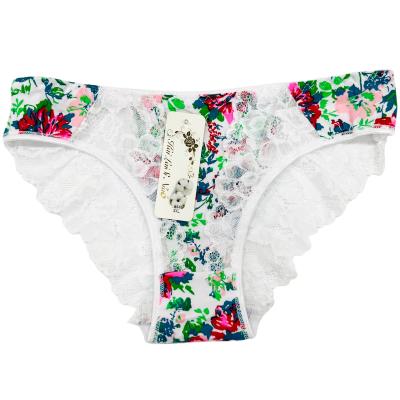 China Factory Sell Lace Brief Women 35% Cotton Kailaisiniao Wholesale Women Panty for sale