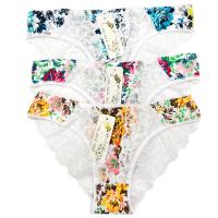 China Factory Sell Lace Brief Women 35% Cotton Kailaisiniao Wholesale Women Panty for sale