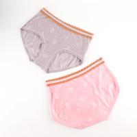 China Factory Direct Sale Price Women's Panties Jacquard Design Underwear Mid-Rise Women Underpants for Women for sale