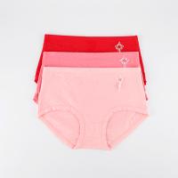 China In Stock Ready to Ship Pure 100% Cotton Women's Female Underwear Panties 2024 New Trend Popular Wholesale Female Underpants for sale
