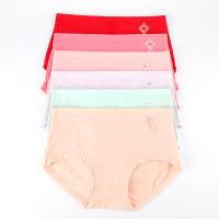 China In Stock Ready to Ship Pure 100% Cotton Women's Female Underwear Panties 2024 New Trend Popular Wholesale Female Underpants for sale