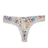 China Manufacturer Customized Sexy Lace Thong Underwear for Africans Knitted Hot Women's Sexy Ladies Thong Undergarments for sale